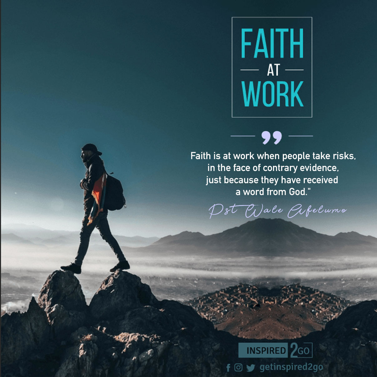 FAITH AT WORK – inspired2go