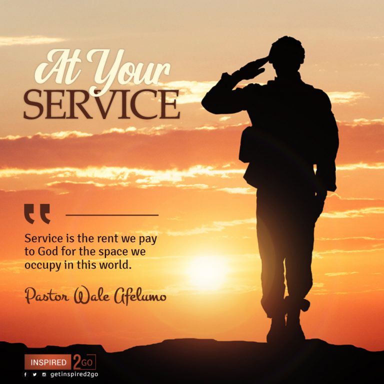 AT YOUR SERVICE – inspired2go