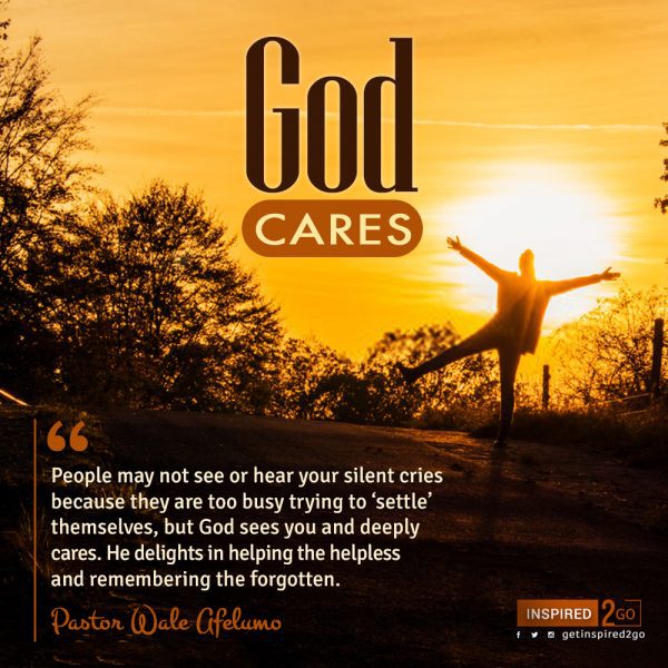GOD CARES – inspired2go